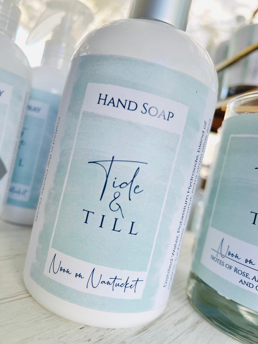 Noon on Nantucket Castile Hand Soap – Tide and Till