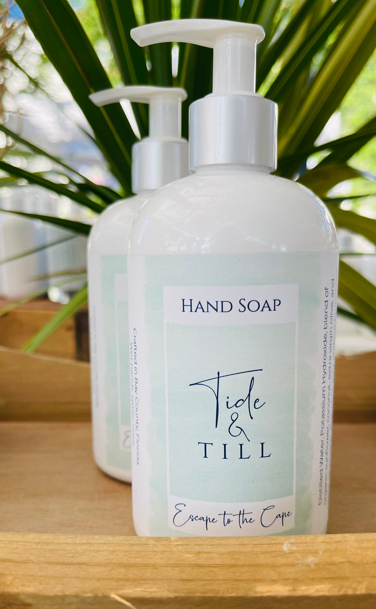 Escape to the Cape Castile Hand Soap – Tide and Till